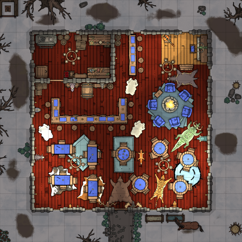 Hunter’s Den Tavern – CZRPG
