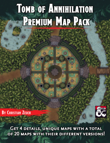 Tomb of Annihilation Premium Map Pack – CZRPG