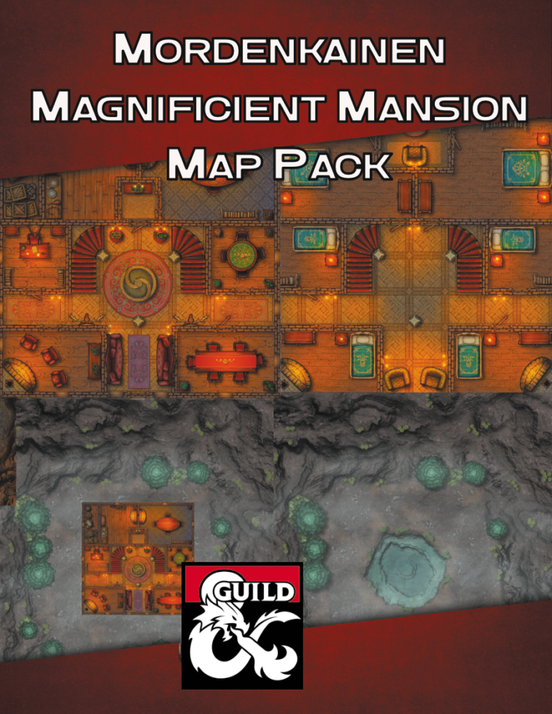 Mordenkainen Magnificent Mansion Map Pack – CZRPG