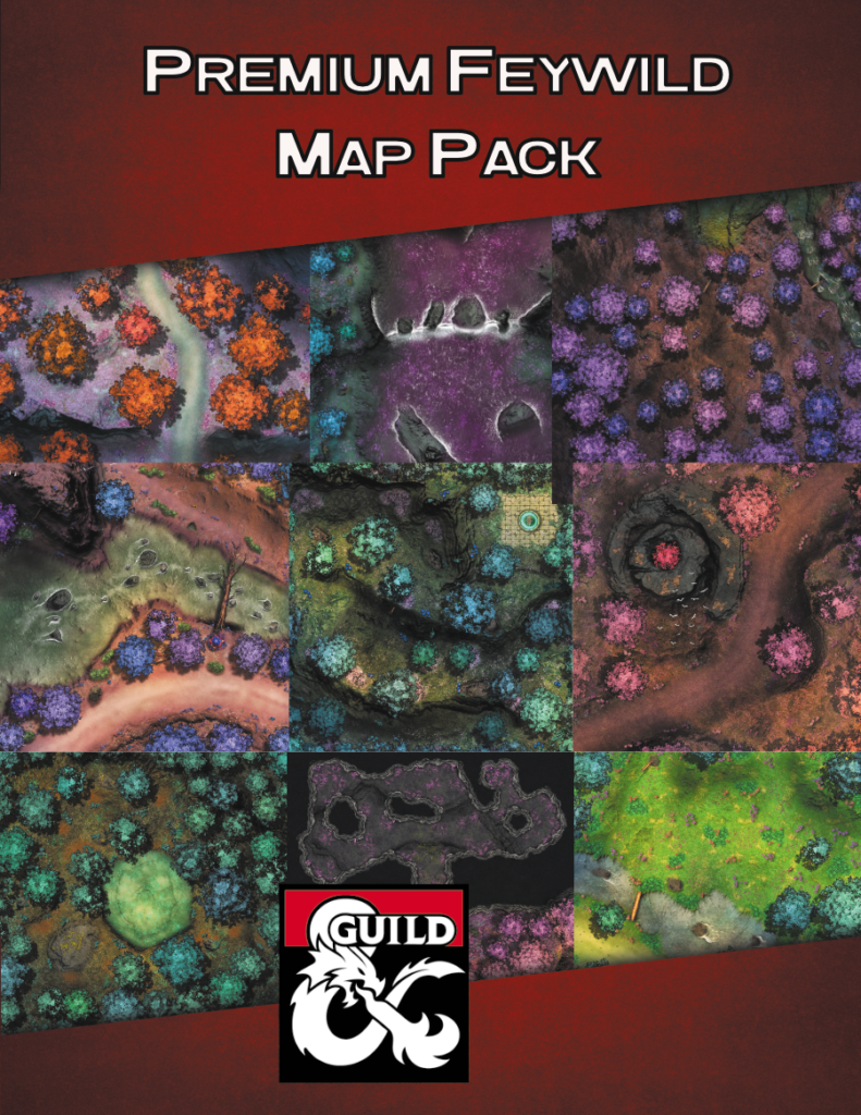 Premium Feywild Map Pack – CZRPG