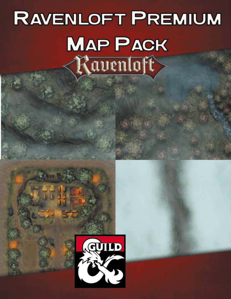 Ravenloft Premium Map Pack – CZRPG