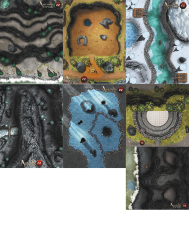 Amazing Encounters & Places Map Bundle – CZRPG