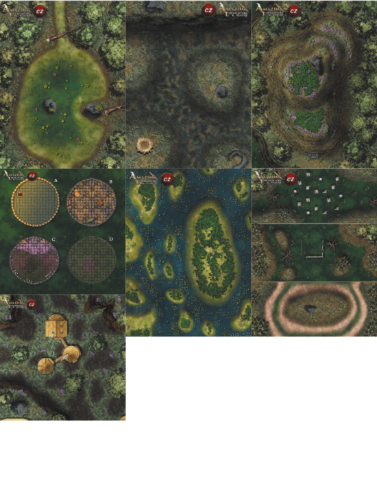 Amazing Encounters & Places Map Bundle – CZRPG
