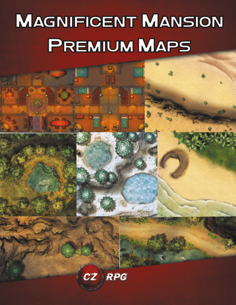 Magnificent Mansion Premium Maps – CZRPG