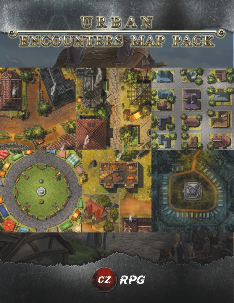 Urban Encounters Map Pack – CZRPG